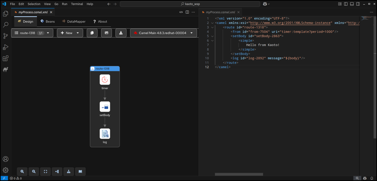 Kaoto 2.5 released | Kaoto - The Integration Designer for Apache Camel